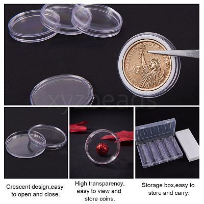 Wholesale Collectibles Protect Clear Capsules - xyzbeads.com