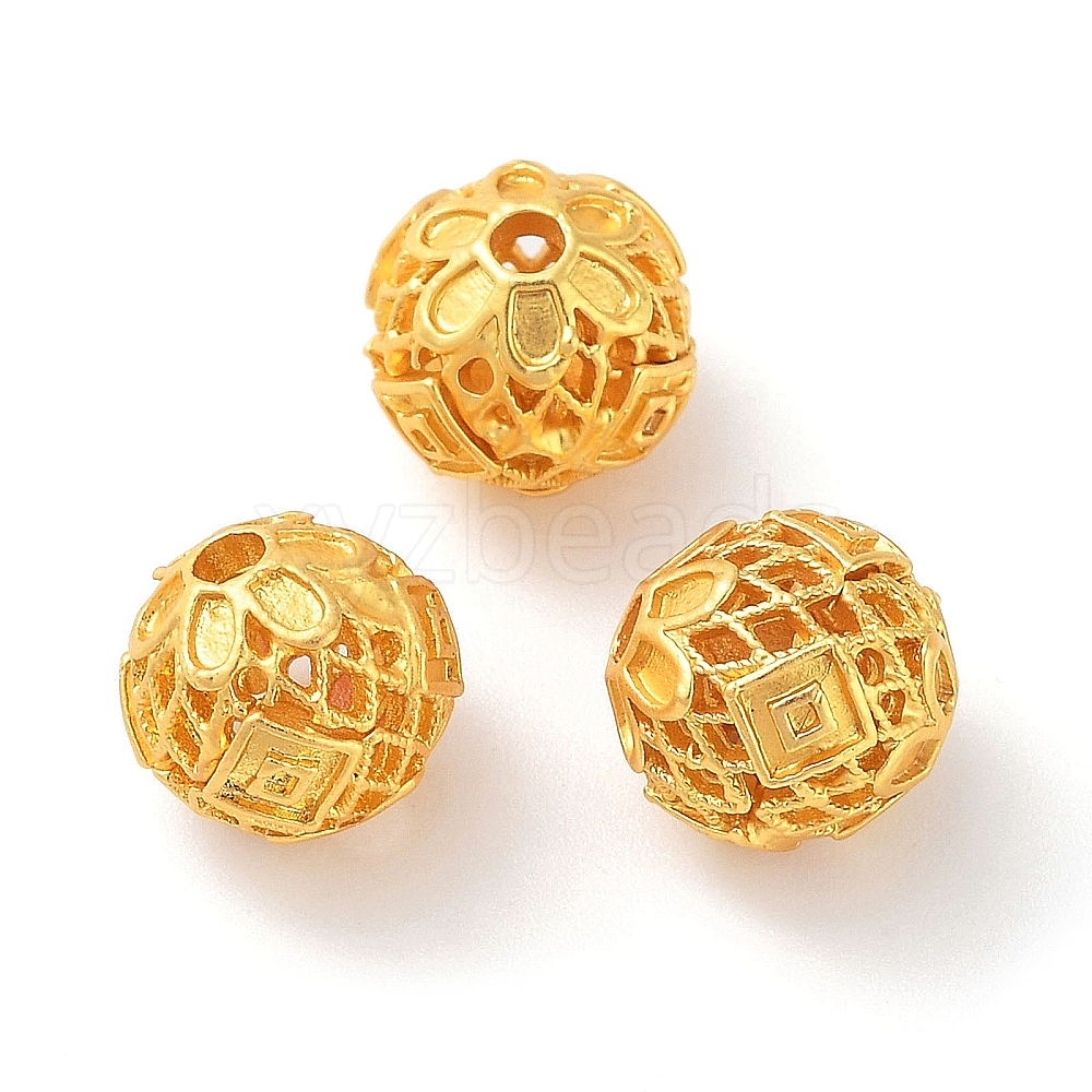 Wholesale Alloy Hollow Beads - xyzbeads.com